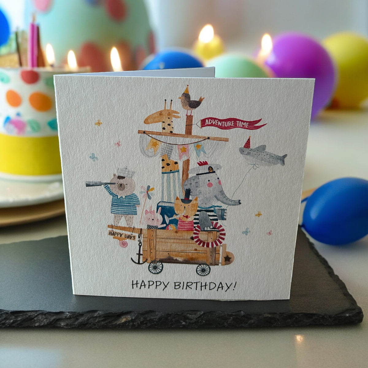 Happy Birthday Adventure Animals – Paperjar