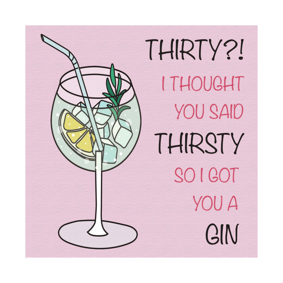 30th Birthday Gin – Paperjar